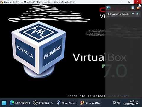 Distribution BSD/Hurd/GNU/Linux Mint Gnome 10 32 bits en VM Oracle - YouTube
