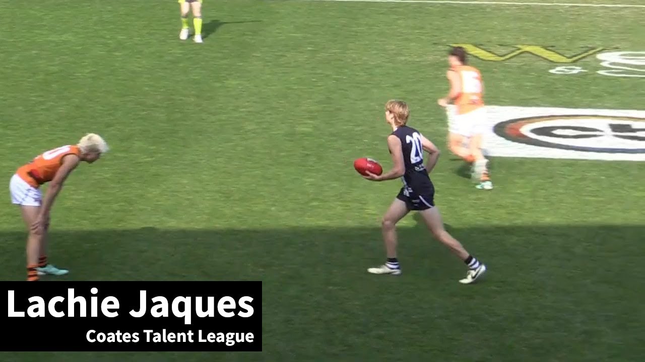 Lachie Jaques - Talent League Round 6 - YouTube