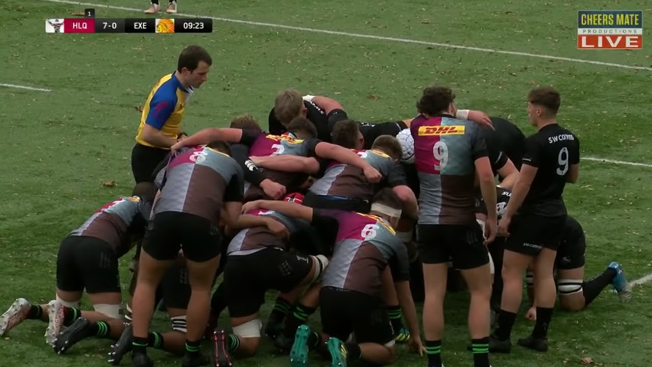 LIVE PREMIERSHIP U18 RUGBY: HARLEQUINS v EXETER CHIEFS - YouTube