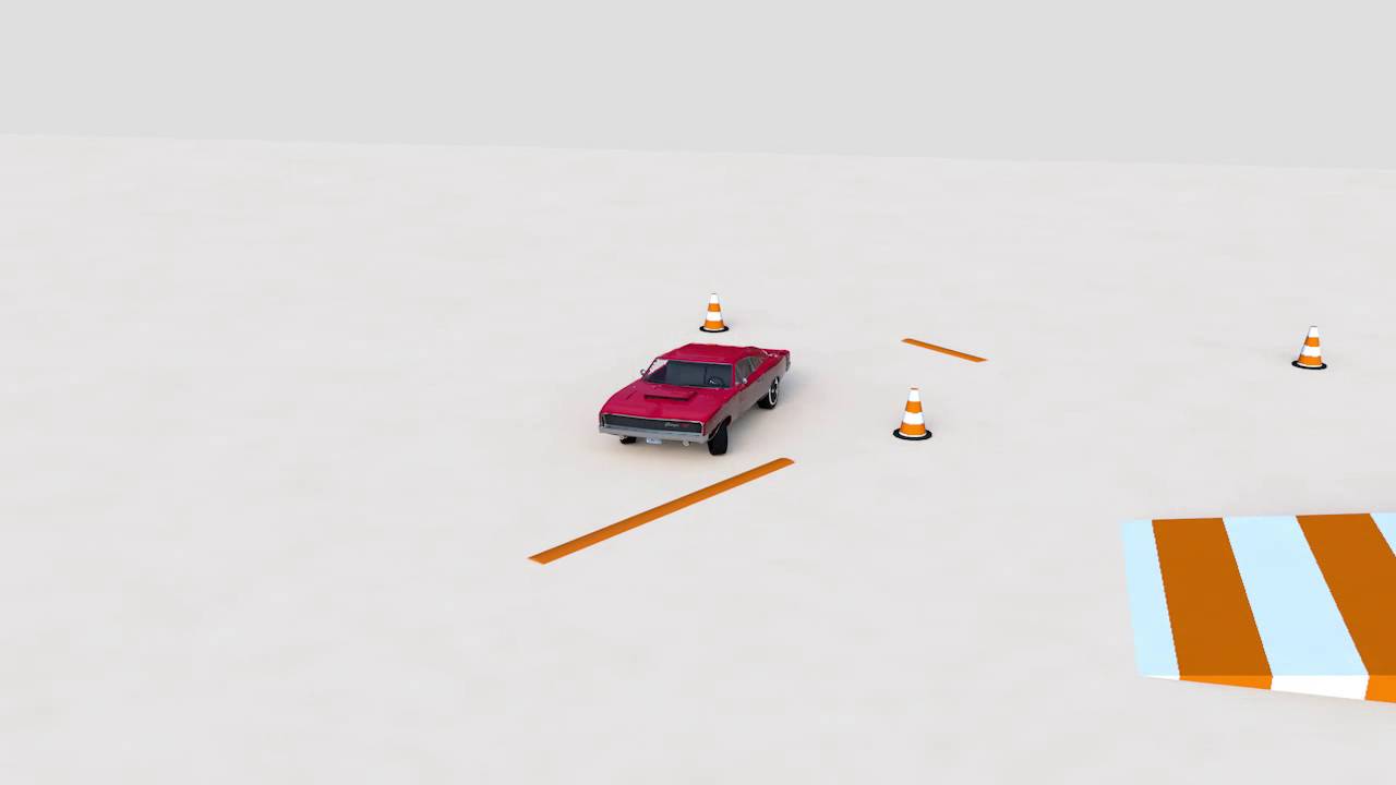 1968 Dodge Charger animation - YouTube