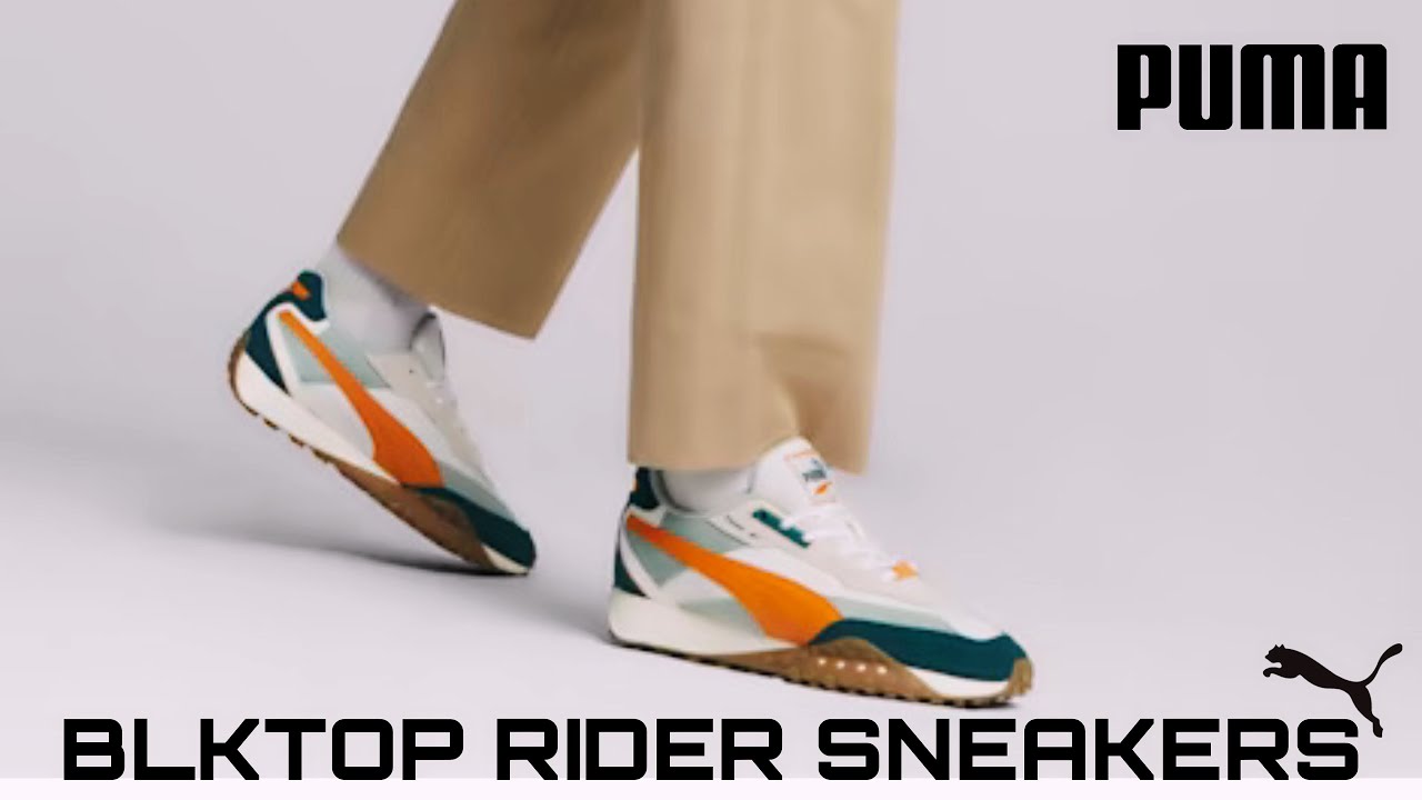 puma mens sneaker #pumamenssneakers #PumaBlktopRiderMensSneakers - YouTube