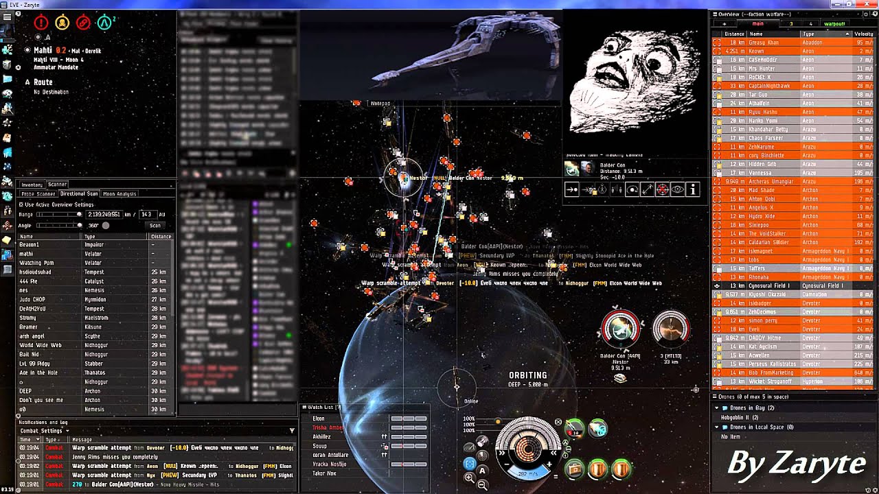 EVE Online: Pandemic Legion Hotdropping us - Mahti - YouTube