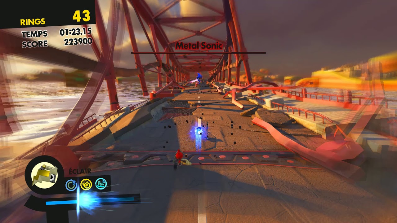 Sonic Forces : Étape 19: City: Red Gate Bridge - YouTube