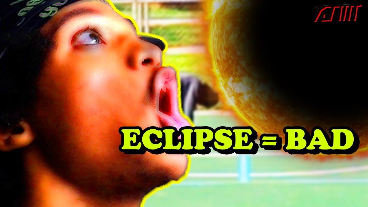 WHY YOU Should NEVER Look At The SOLAR ECLIPSE... *dangerous* - YouTube
