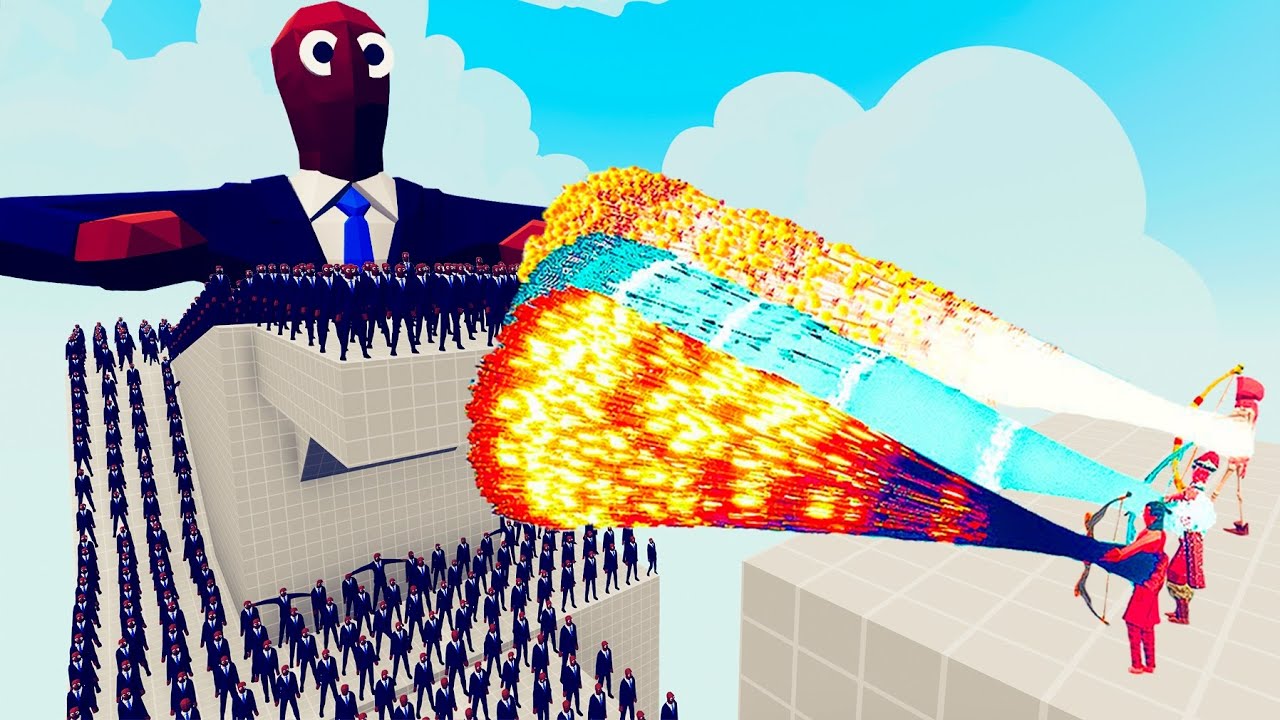 100x BARACK OBAMA + 2x GIANT vs 3x EVERY GOD - Totally Accurate Battle ...