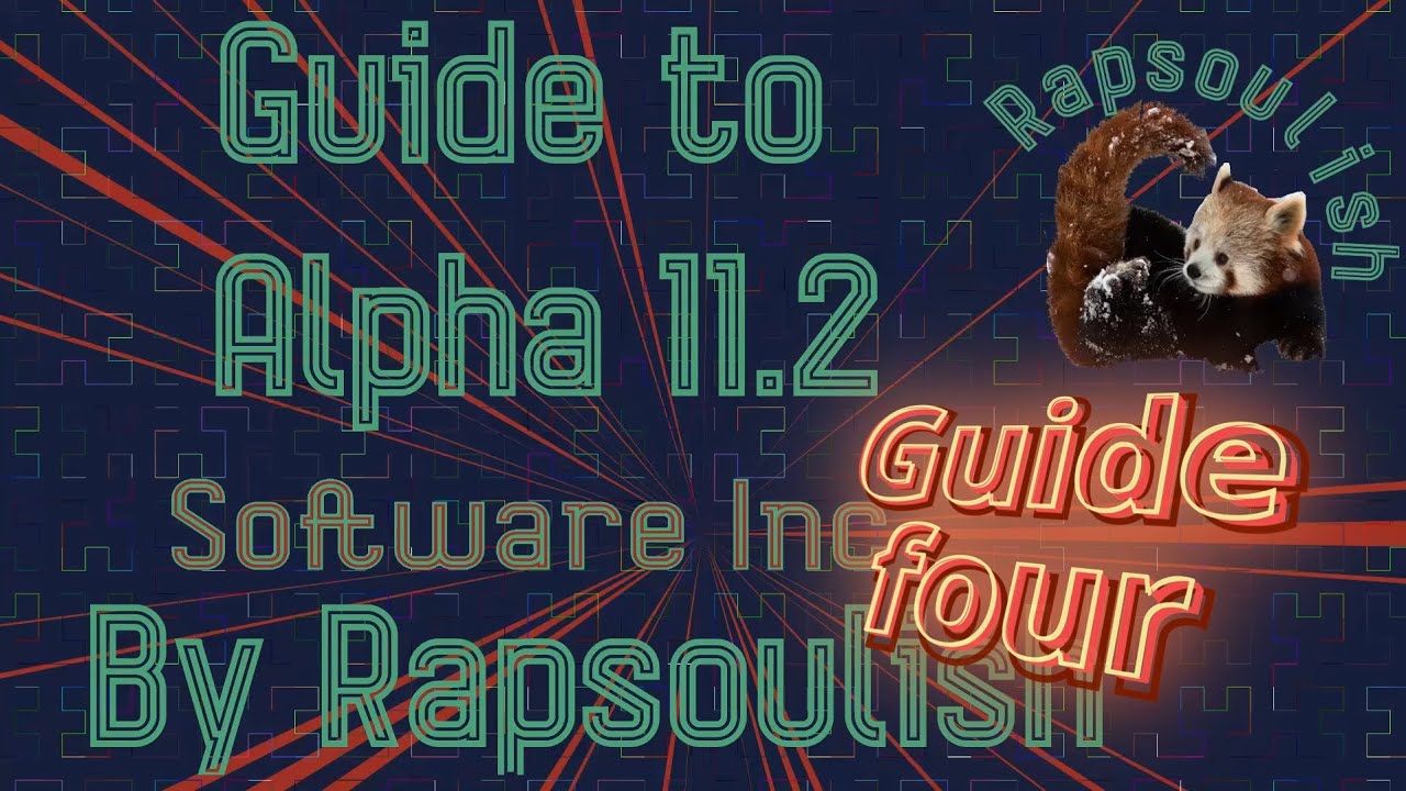Guide four to Software Inc. Alpha 11.2 | Project Management and ...