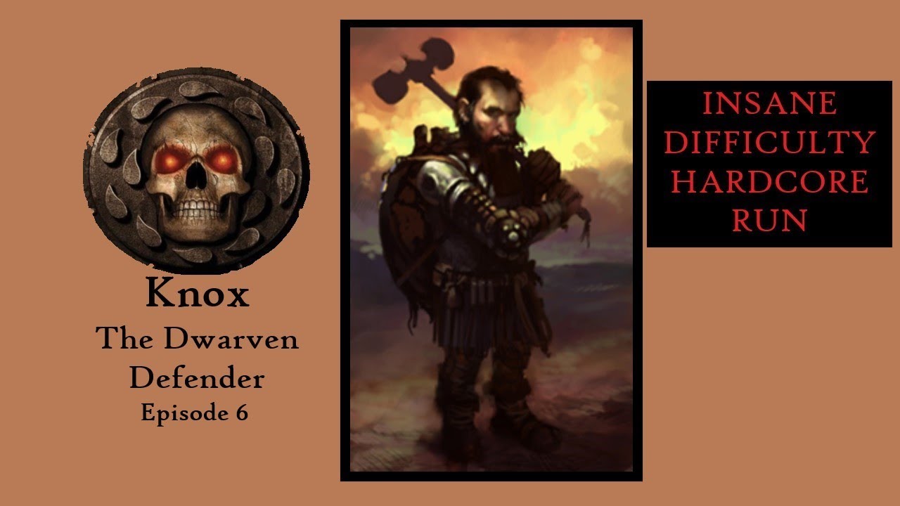 Knox the Dwarven Defender Ep. 6 - Baldur's Gate EE Insane Hardcore Run ...