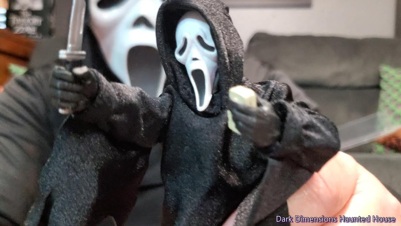 Scream Ghost Face Killer Action Figure Toy by NECA 4K Unbox Video ...