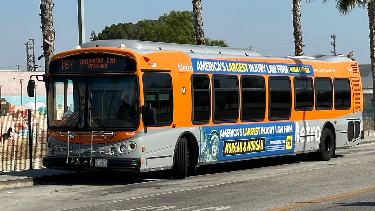 LACMTA 2010 NABI Metro 45C #8448 - YouTube