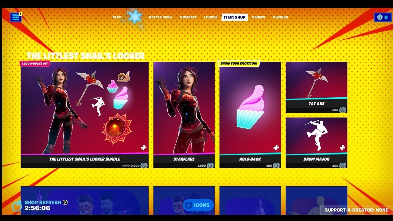 Fortnites new locker bundle includes a free emoticon - YouTube