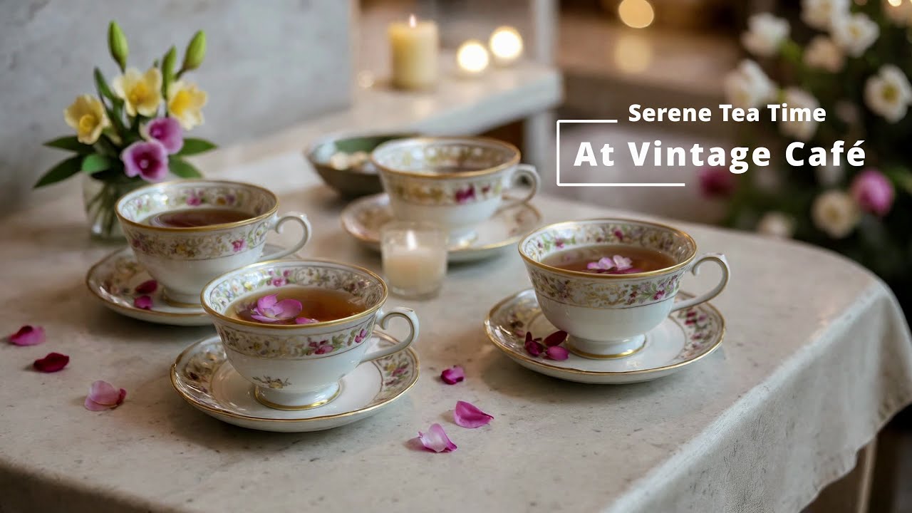 Tea Time at the Vintage Café - Nostalgic Tea Time Music & Elegant ...