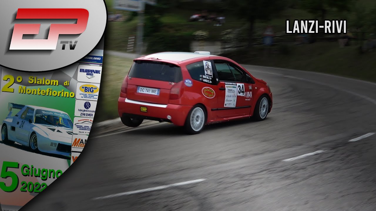 Lanzi - Rivi | Citroen C2 | Slalom Montefiorino 2022 - YouTube