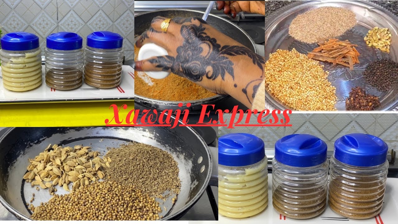 Somali Mix Spices // Xawaaji Isku Dardar Eh //Kii Bariiska Iyo Digaag ...