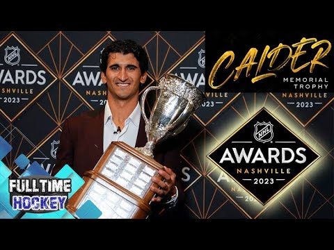 CALDER MEMORIAL TROPHY PRESENTATION - 2023 NHL AWARDS SHOW - YouTube