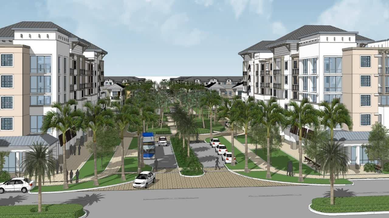 Bidding process begins for dibs on Liberty Square Rising - YouTube