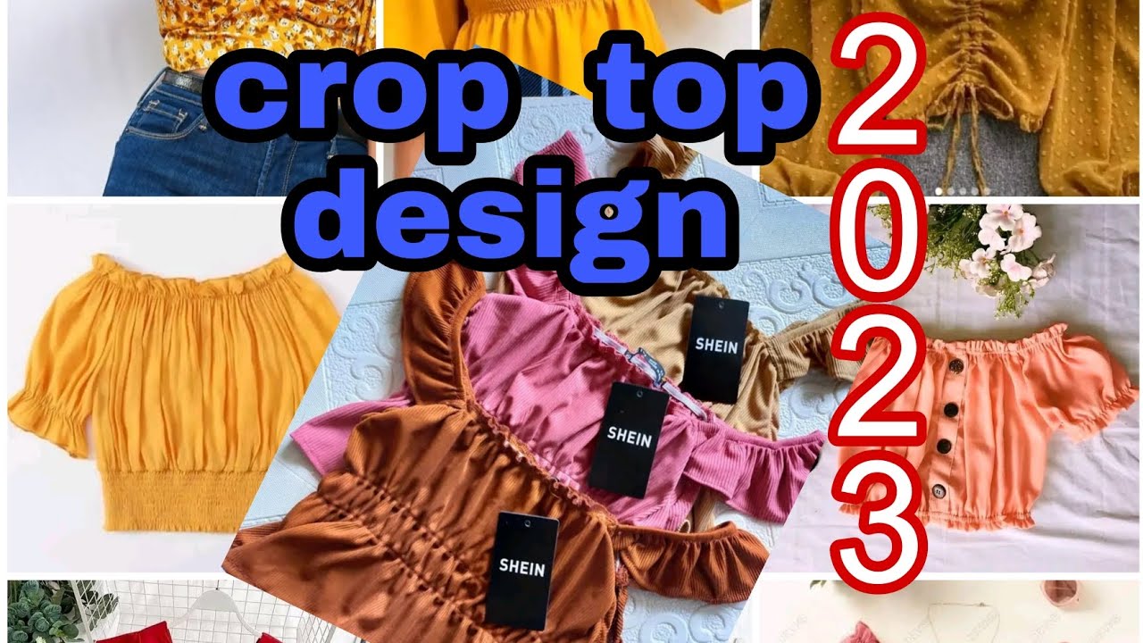 Crop top designs | Blouses designs | latest tops | #srilanka - YouTube