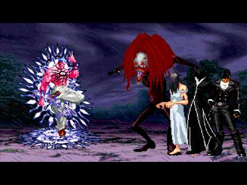 [KOF Mugen] Ryuji Yamazaki Team vs Horror Team