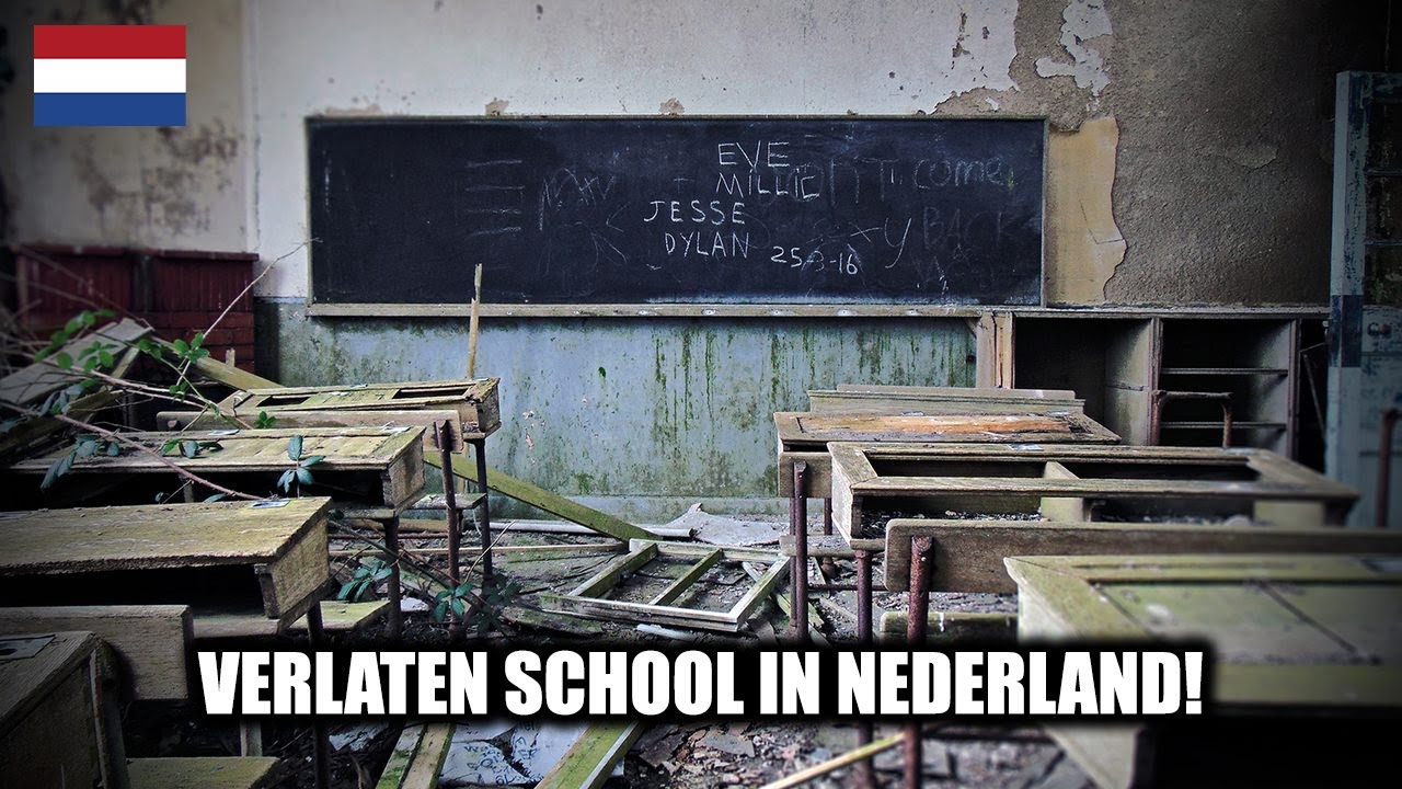 WE VINDEN EEN VERLATEN SCHOOL ERGENS IN NEDERLAND! - YouTube