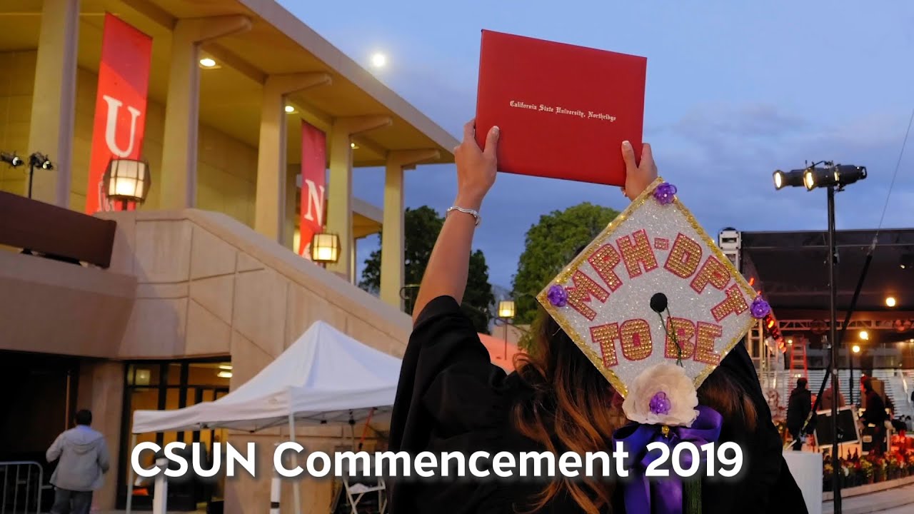 CSUN Commencement 2019 - YouTube