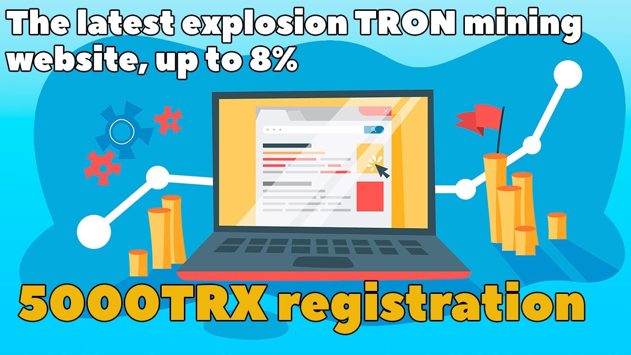 The latest explosion TRON mining website, up to 8% interest per day ...