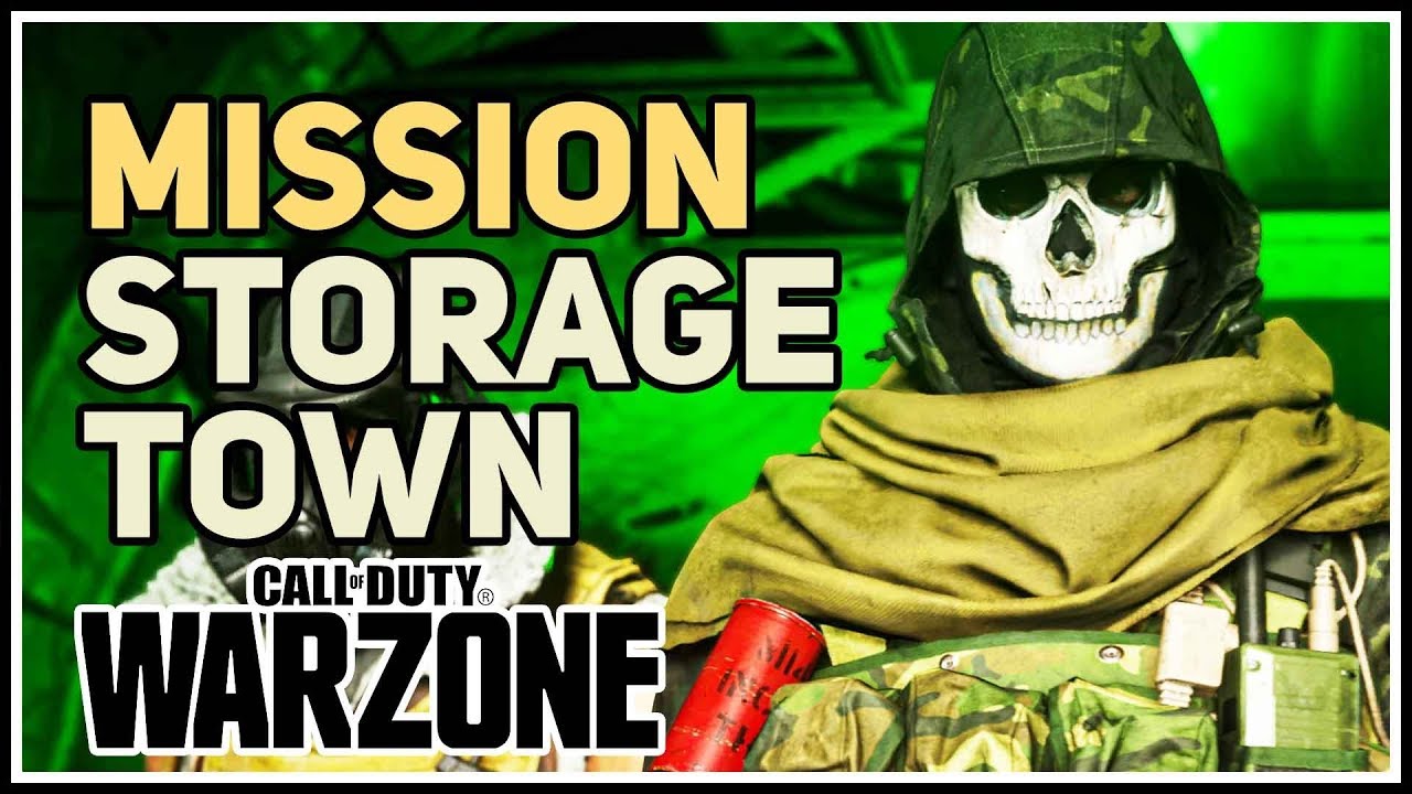 Start Contract at the Storage Town Call of Duty Warzone - YouTube