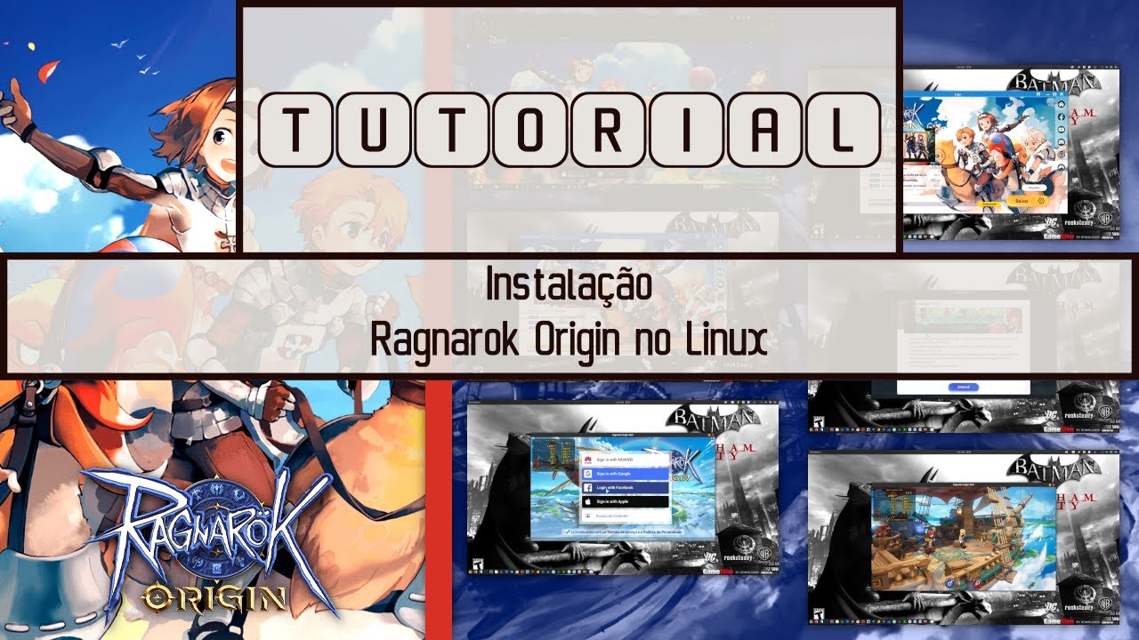 TUTORIAL - Instalação RAGNAROK ORIGIN no LINUX #linux #ragnarokorigin # ...