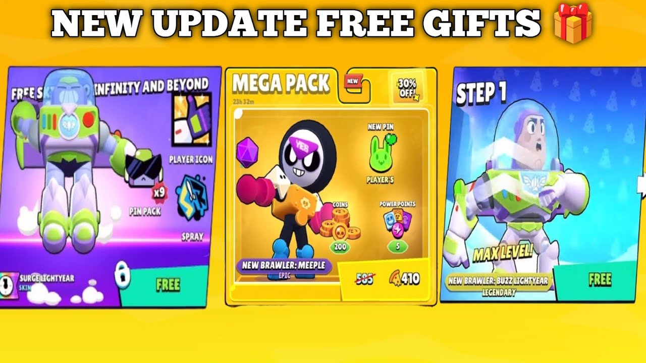 OMG😱FREE NEW LEGENDARY BRAWLARE BUZZ LIGHTYEAR & SURGELIGHTYEAR | NEW ...