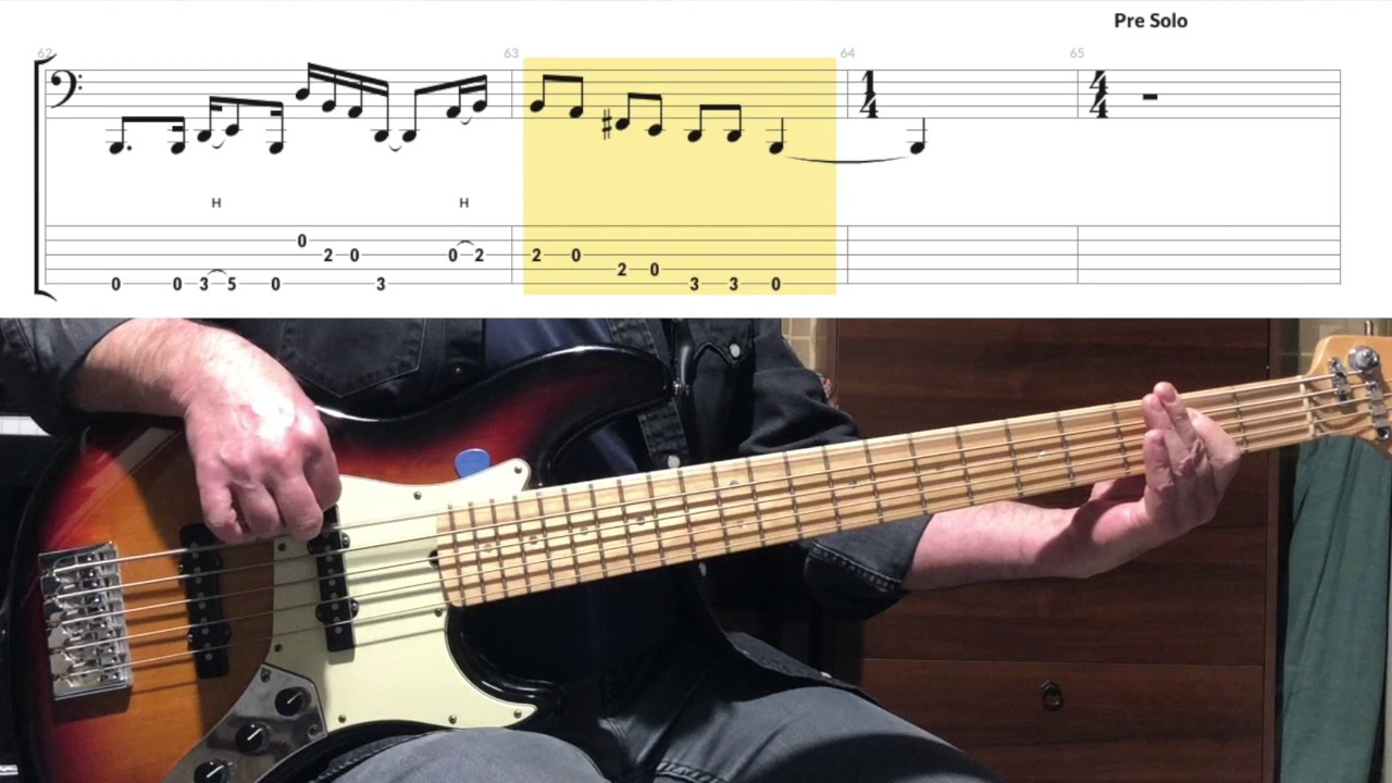 Audioslave - Gasoline ( Bass Cover Tab in Video ) - YouTube
