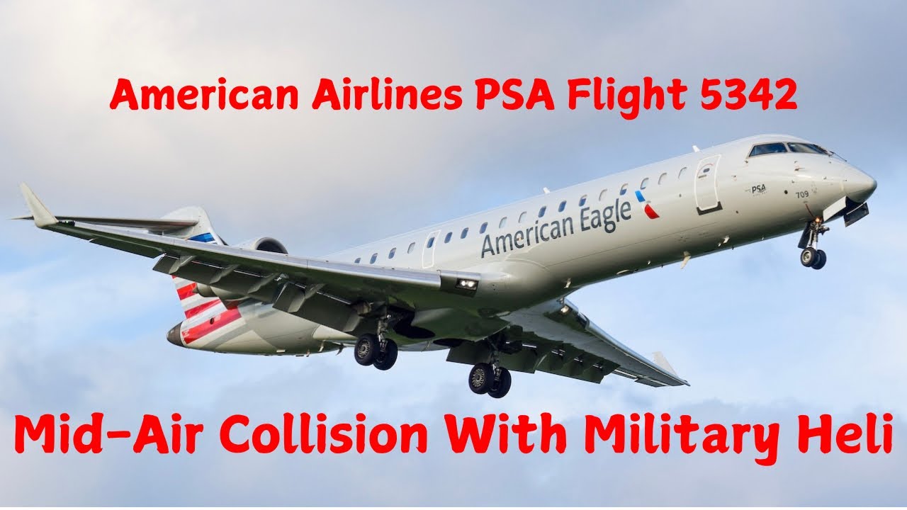 American Airlines PSA Flight 5342 Enroute to KIAD Collides with ...