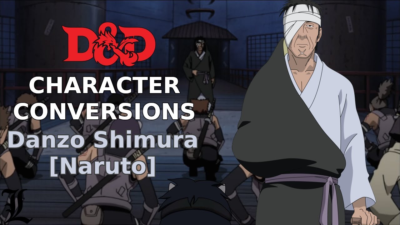 Character Conversions - Danzo Shimura [Naruto] - YouTube