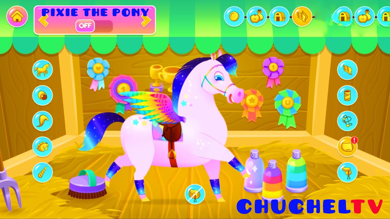 Pixie the Pony - My Virtual Pet Episode 1 / New virtual pet about a lovely pony - YouTube