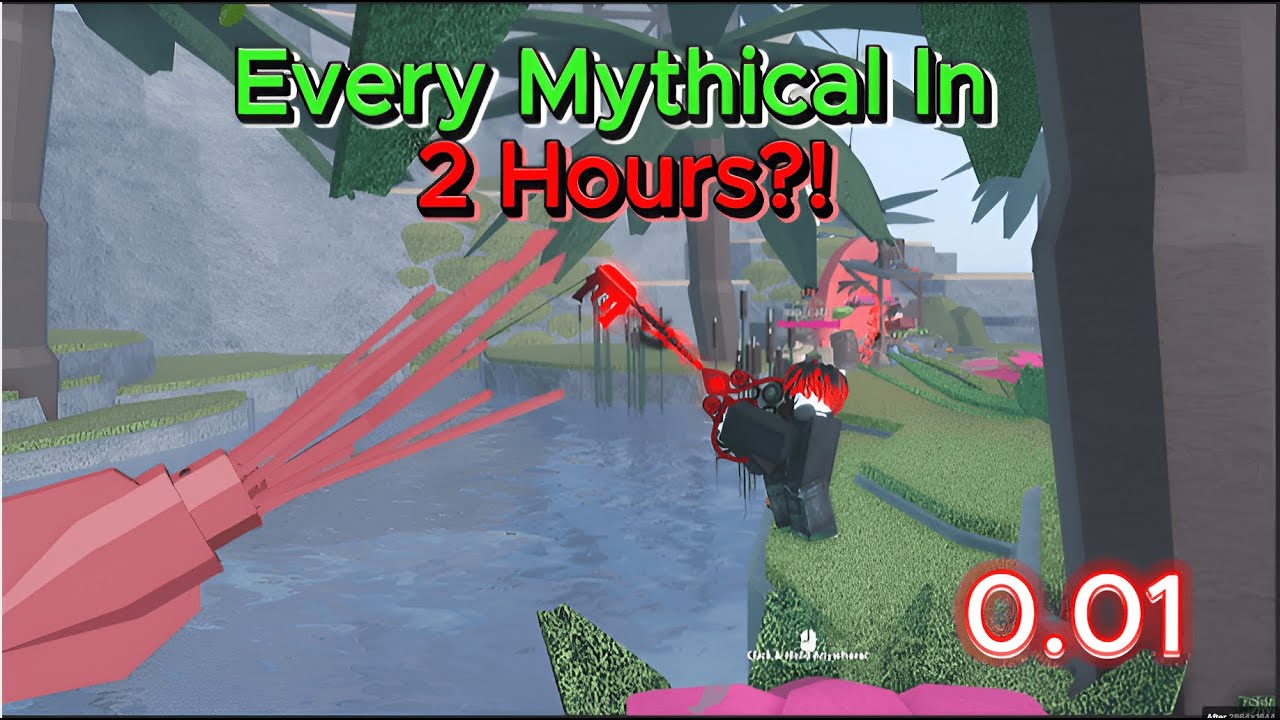 Can We Catch Every Mythical Fish In 2 Hours ? (Fisch) #roblox #fisch # ...