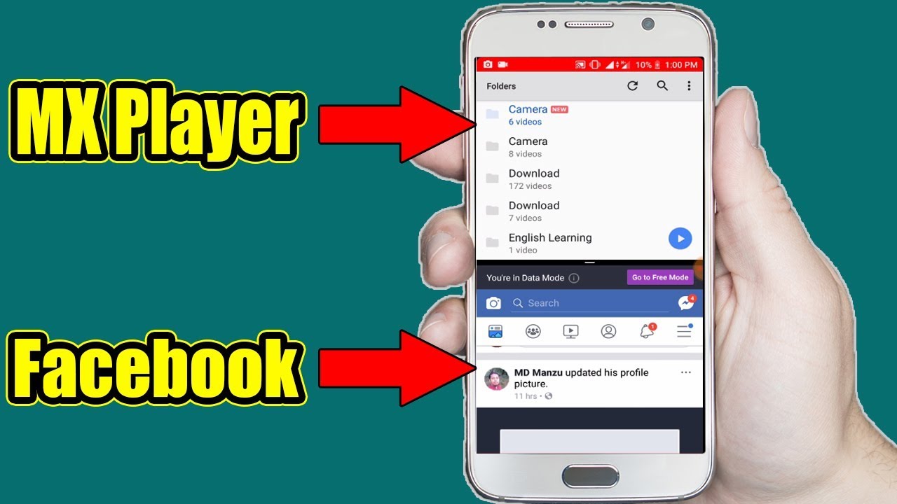 How to Use Split Screen Mode on Your Android Phone [Without root] - YouTube