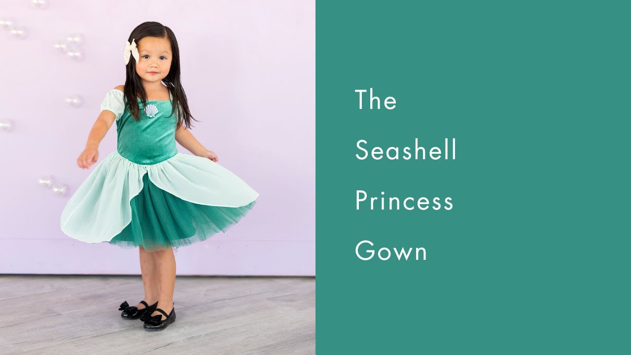 The Seashell Princess Gown - YouTube