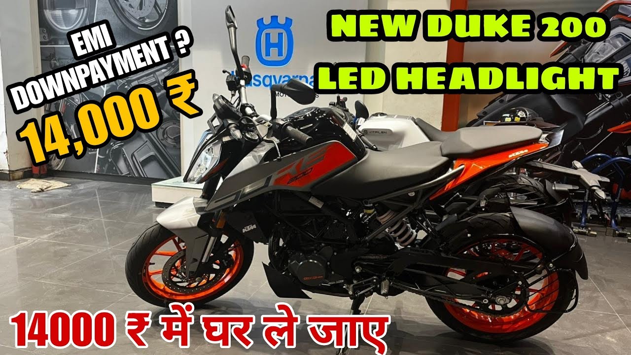 Buy New KTM DUKE 200 Led Headlight Bs6 At ₹ 14,000 🔴 | EMI ...
