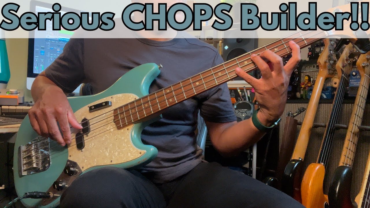 Single String Scale Bass Technique Exercise - YouTube