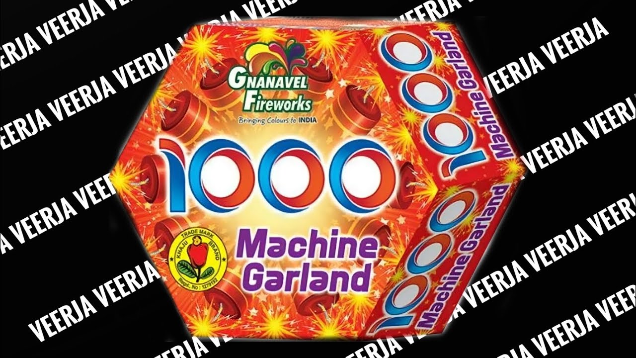 1000 Wala / Machine Garland / Garland Fireworks Bringing / १००० लडी ...