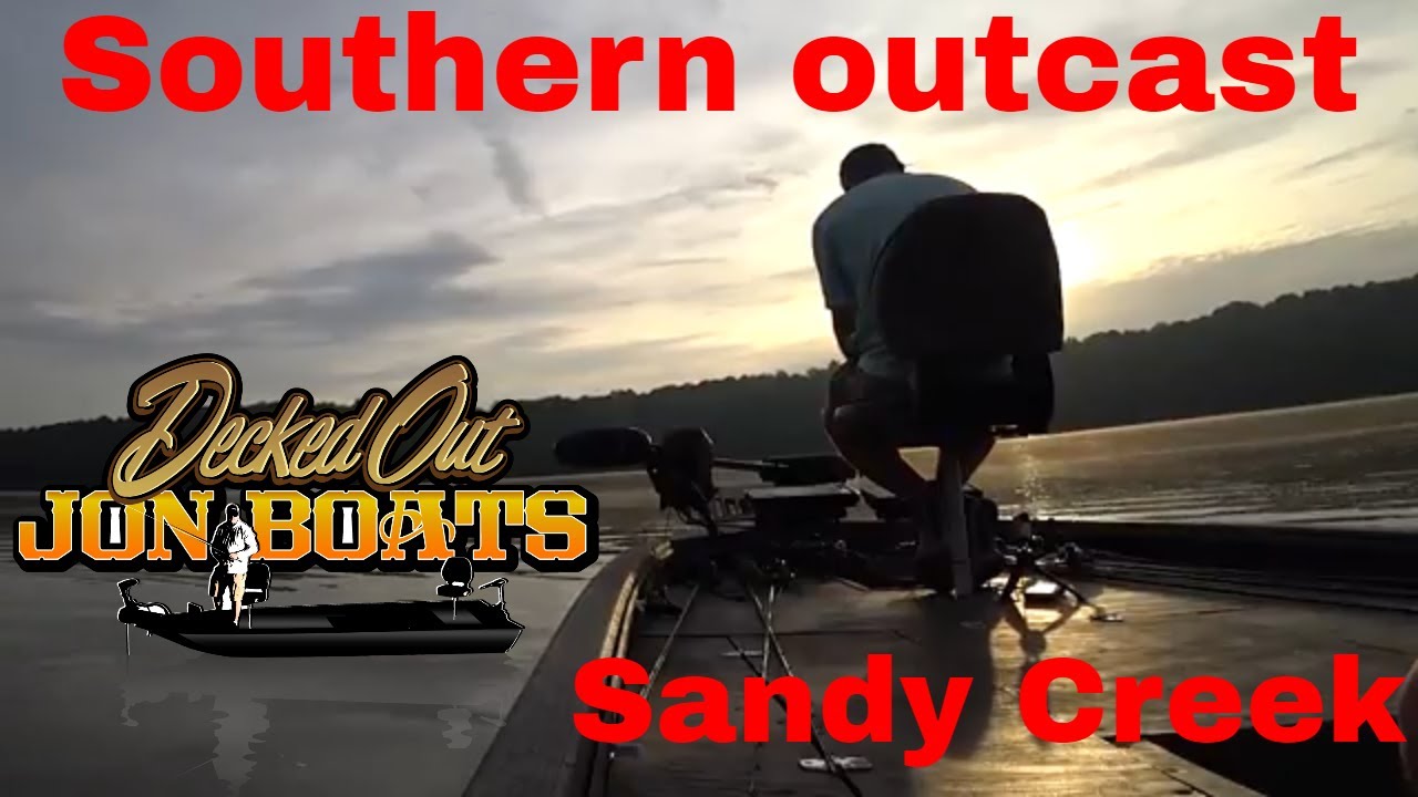 Bass fishing at Sandy Creek with Southern outcast! - YouTube