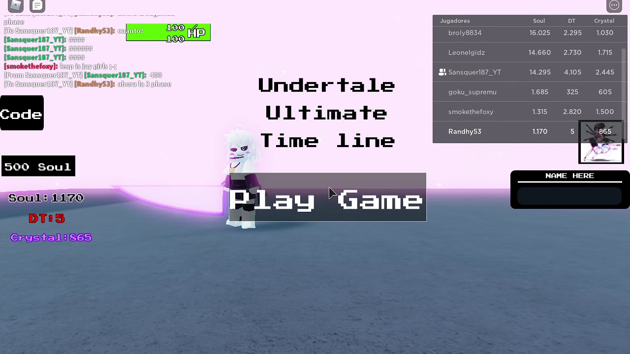 Undertale Ultimate TimeLine Roblox Showcase Betty Noire - YouTube
