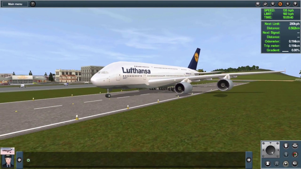 AIRBUS A380 In Trainz Simulator - YouTube