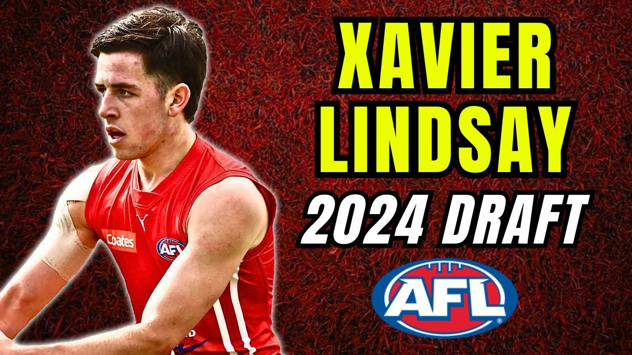 2024 AFL Draft: Xavier Lindsay Focus - YouTube