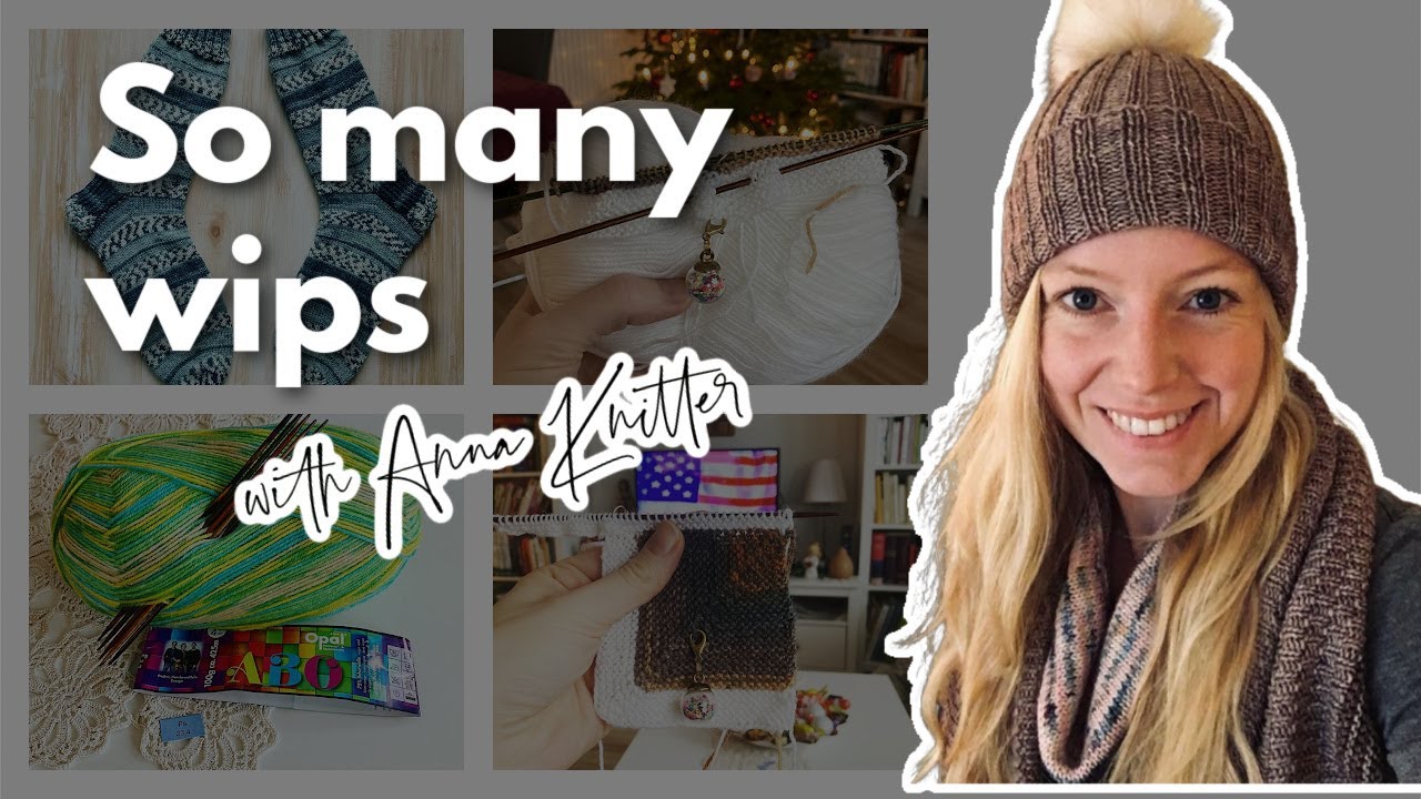 Anna Knitter Podcast #109 So many wips - YouTube