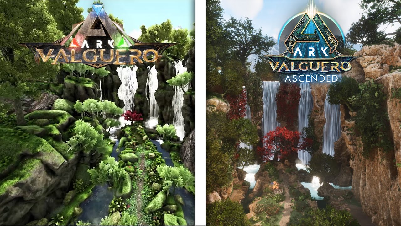 ARK VALGUERO COPARISON ASE VS ASA (MAX GRAPHICS) - YouTube