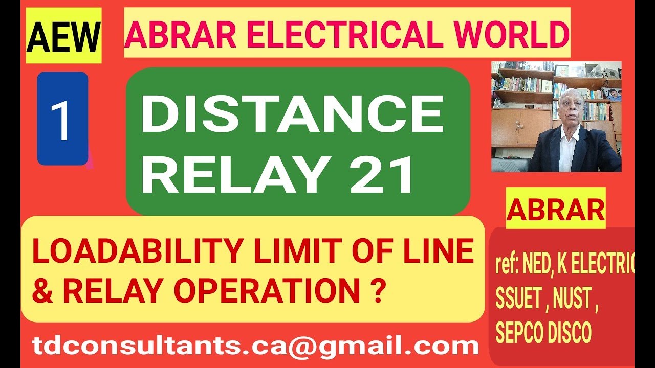 DISTANCE PROTECTION - LOADABILITY LIMIT OF LINE - YouTube