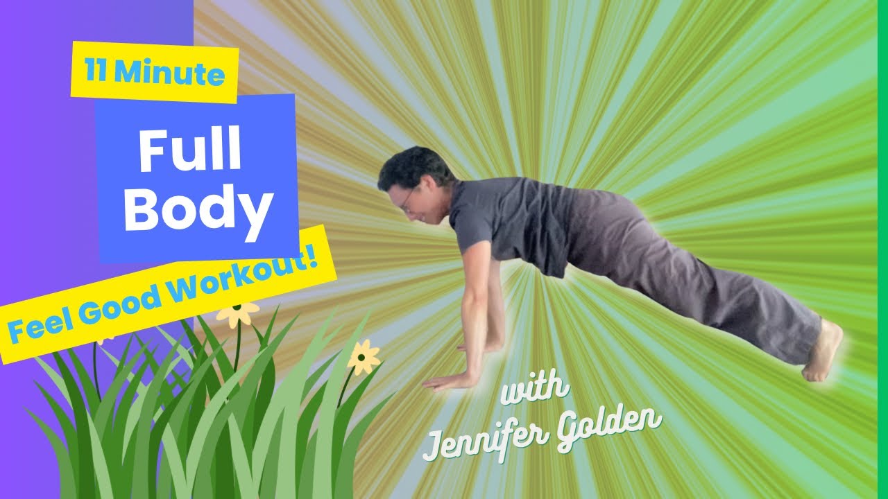 |11 Minutes| Full Body Feel Good Workout |Pilates| |Stretch| |Quick ...