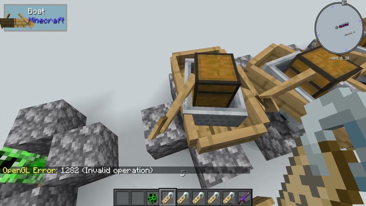 How to make Chest Boat and Mob Train with command block - Java - YouTube