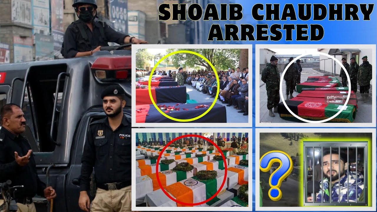 Sohaib Chaudhry Arrested from Pak Police | Indians Very Sad About Pak ...