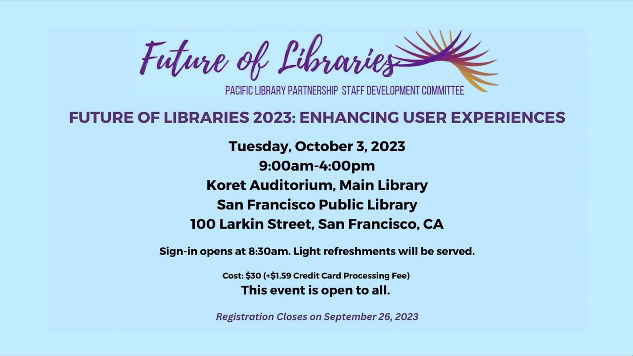 Future of Libraries 2023: Enhancing User Experiences (4 OF 7) - YouTube