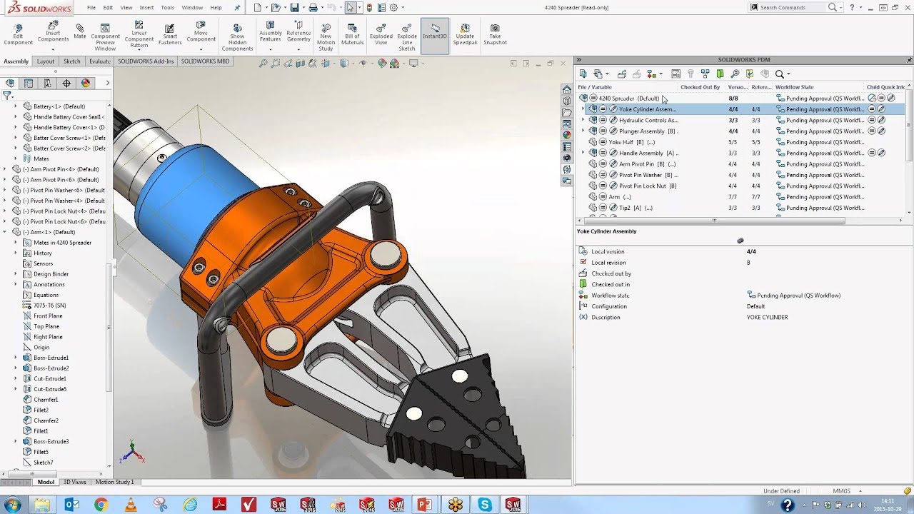 SOLIDWORKS PDM - Integration mot SOLIDWORKS - YouTube