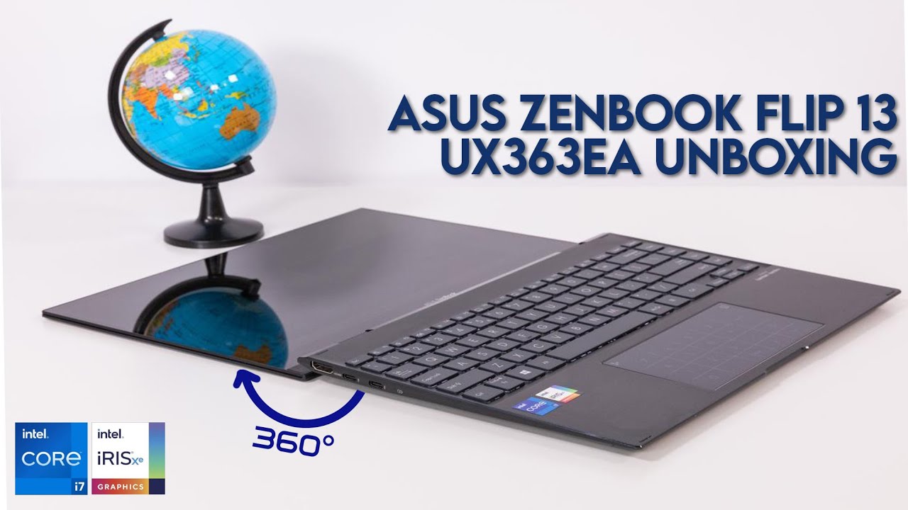ASUS ZenBook Flip 13 UX363EA Unboxing | Intel Core i7 11th Gen Laptop ...